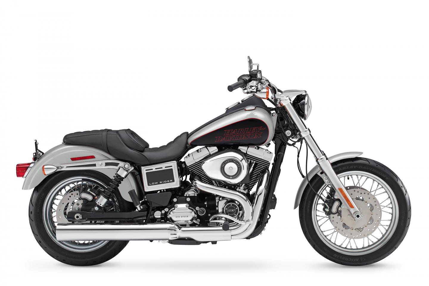 BRILLIANT SILVER PEARL / VIVID BLACK / 2015 - Dyna - Harley-Davidson ...