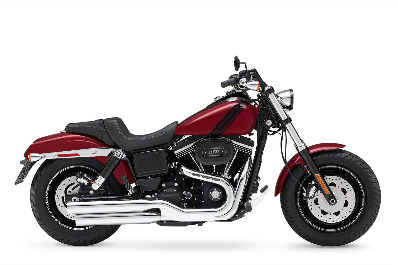 VELOCITY RED SUNGLO / 2016 - Dyna - Harley-Davidson® Dyna FXDF Fat Bob ...