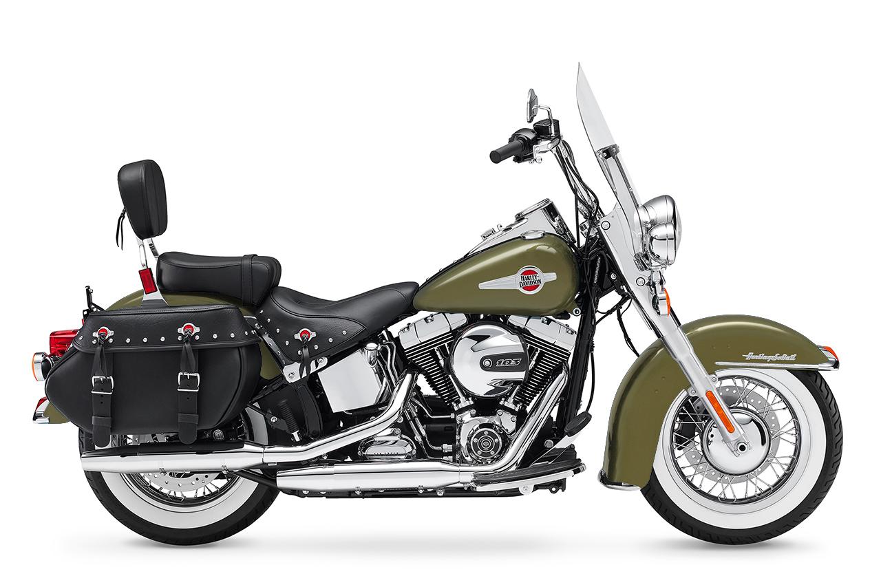 OLIVE GOLD / 2016 - Softail - Harley-Davidson® FLSTC Heritage Softail ...