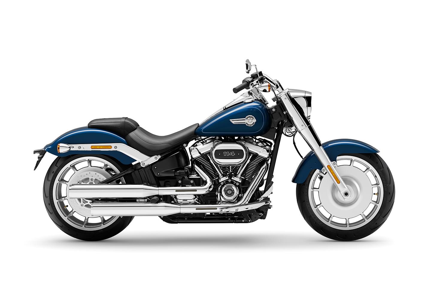 Reef Blue / 2022 - Softail - Harley-Davidson® Softail FLFBS Fat Boy ...