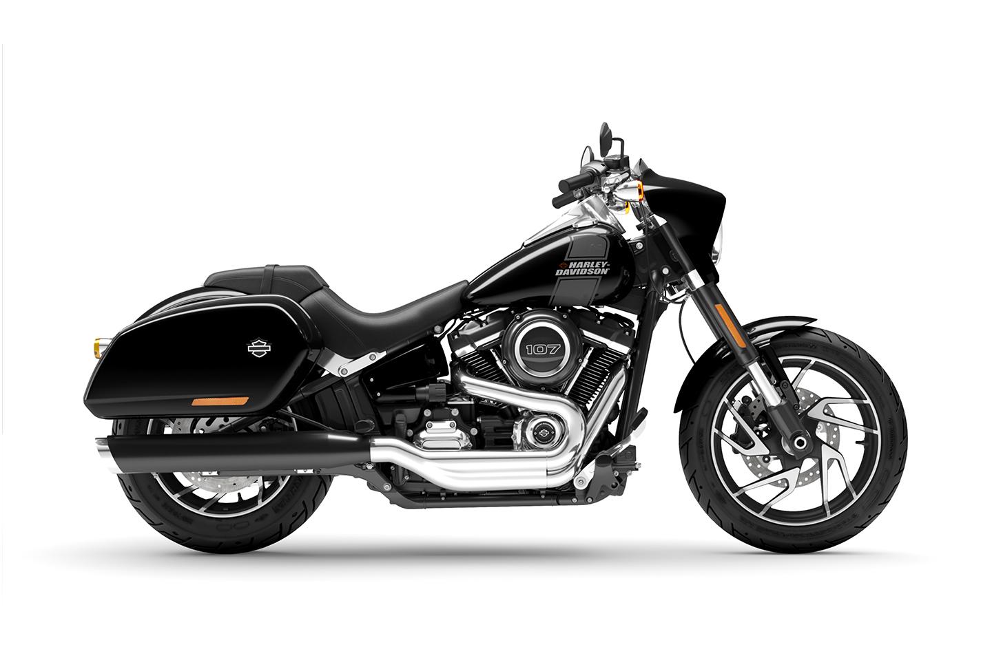 Vivid Black / 2025 - Softail - Harley-Davidson® Softail FLSB Sport Glide™ 2025 / Modelle ...