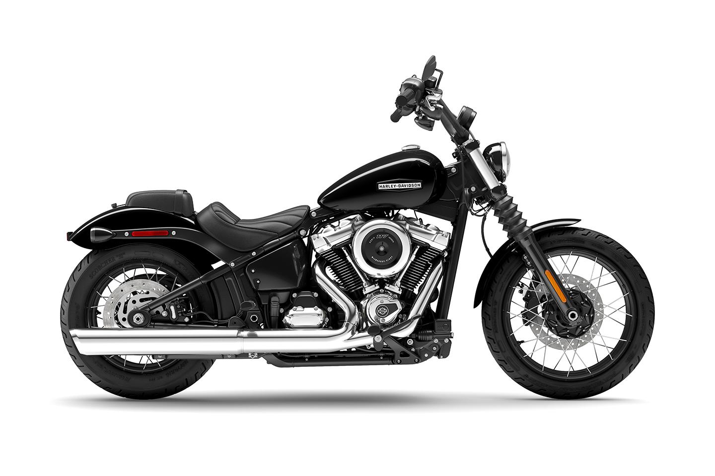 Vivid Black - Cast Wheels / 2025 - Softail - Harley-Davidson® Softail FXBB Street Bob® 117 2025 ...